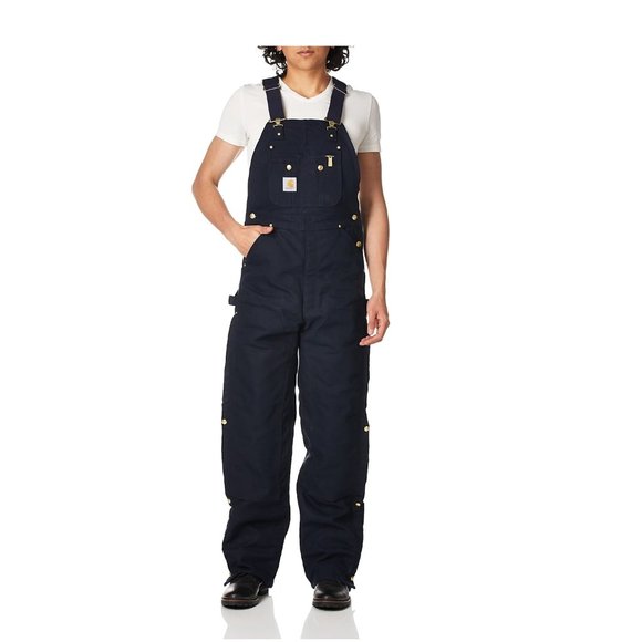 Carhartt | Jeans | Nwt Carhartt Men Quilt Lined Zip To Thigh Bib ...